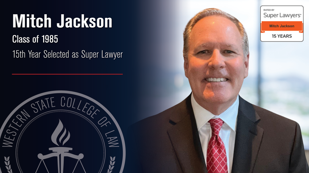 Mitch Jackson Recognized by Super Lawyers