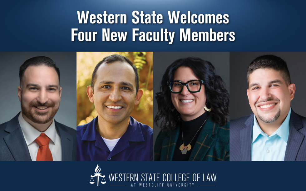 Western State College of Law Welcomes New Faculty for Fall 2025