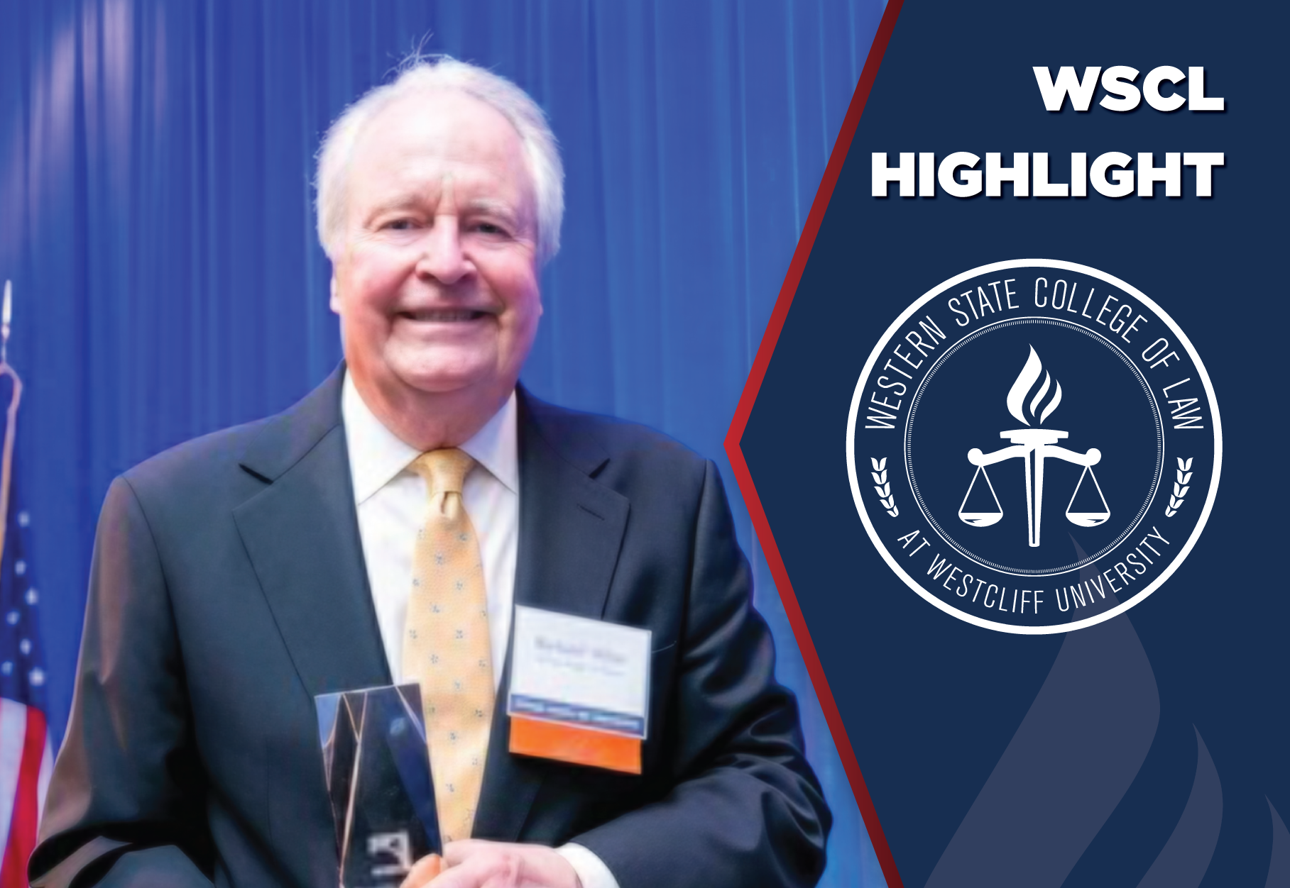 Richard Millar Honored with OCBA Legends of the Law Award